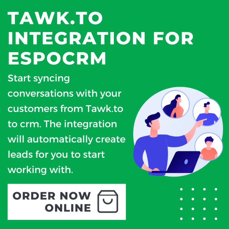 Tawk.to Integration for EspoCRM | Devcrm.it